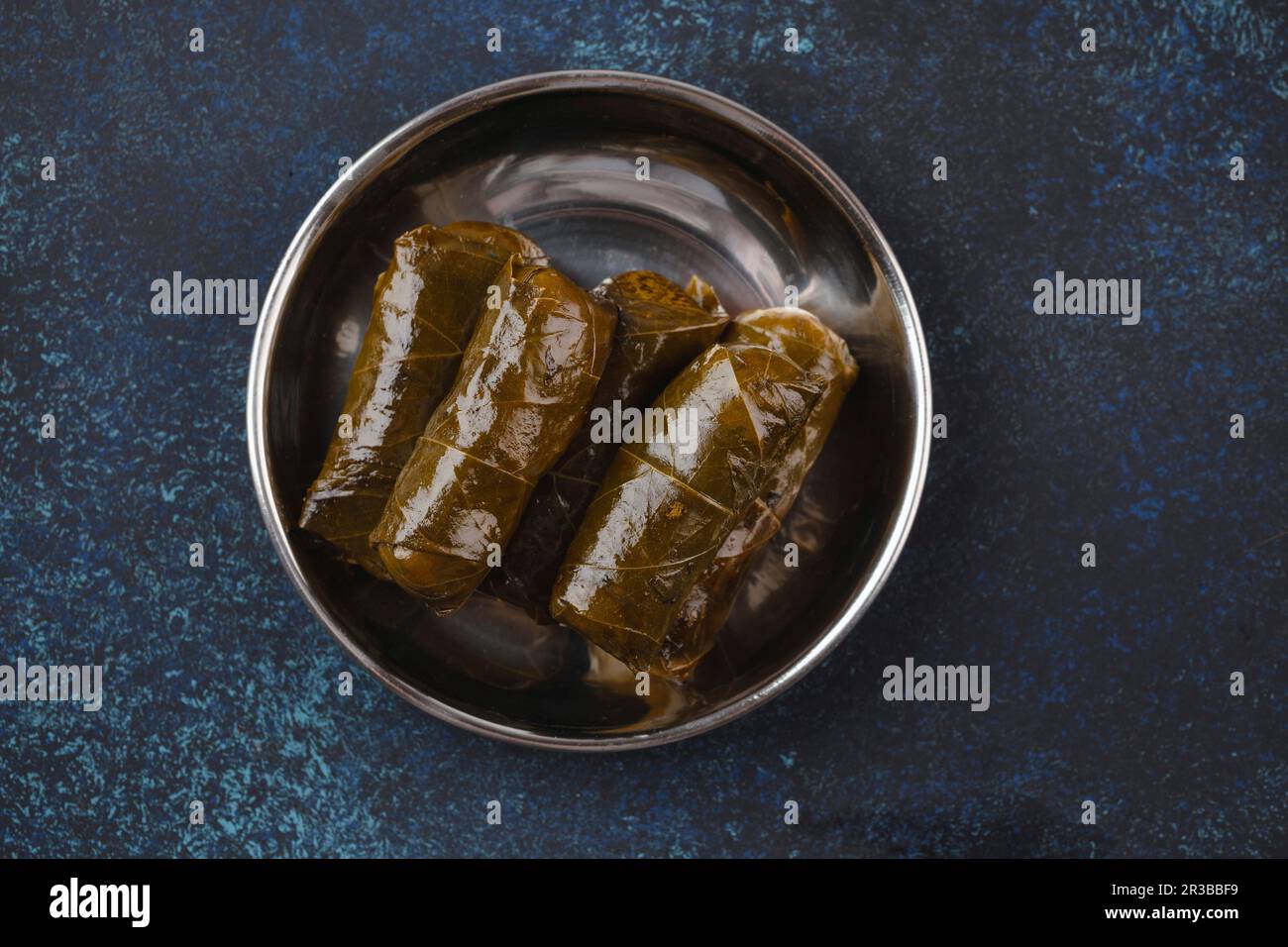 Traditional Middle Eastern dish Dolma in vine leaves Stock Photo - Alamy