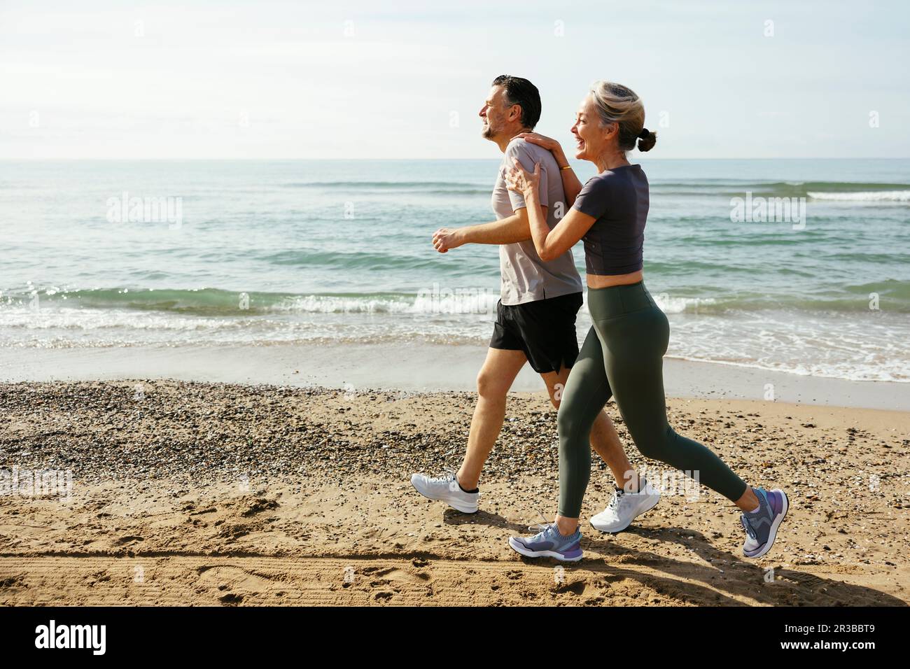 Jogger having fun hi-res stock photography and images - Alamy