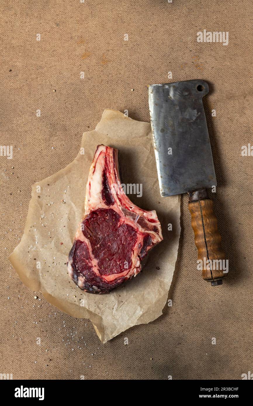 Ribeye steak photo hi-res stock photography and images - Alamy