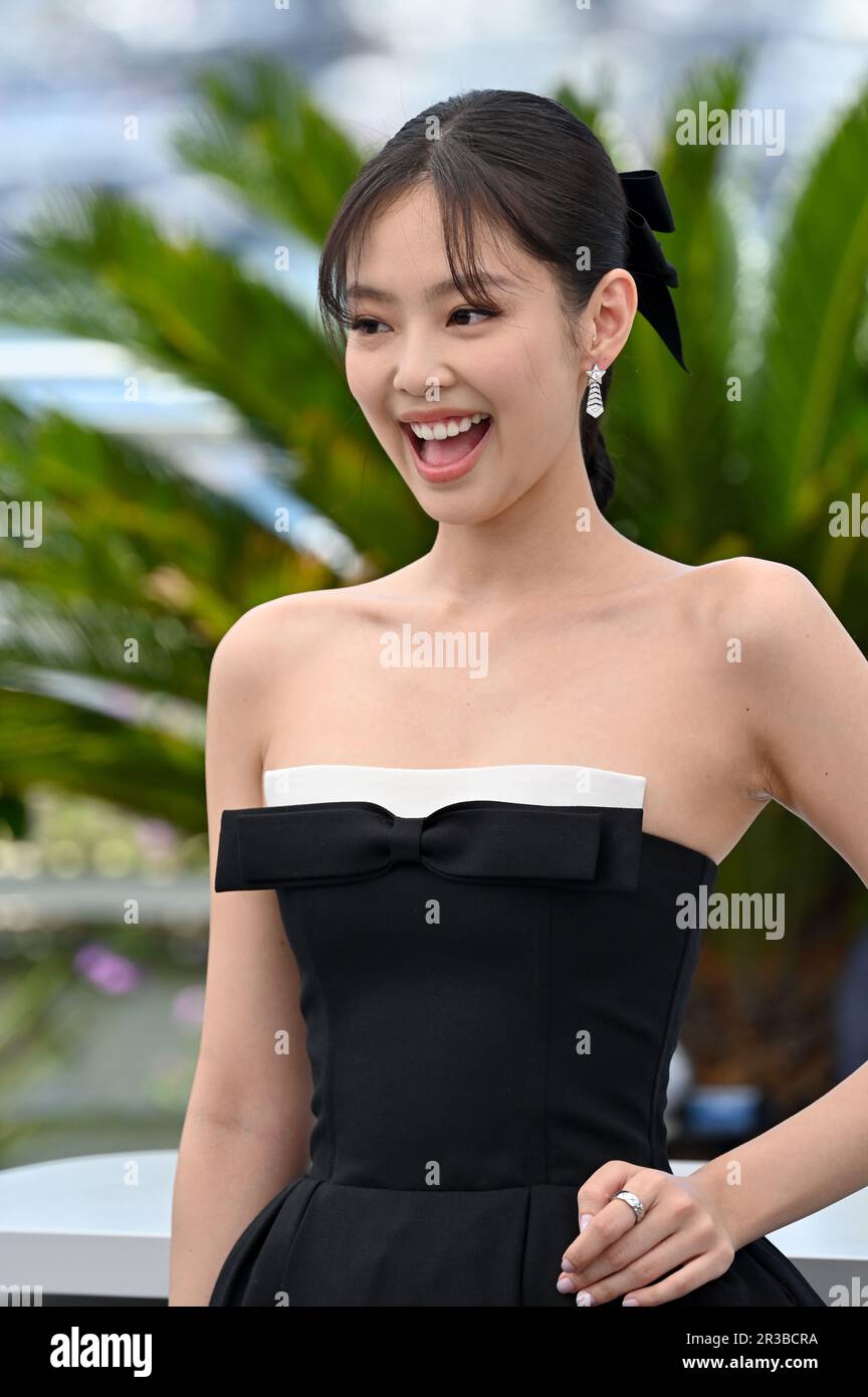 Cannes, France. 23rd May, 2023. CANNES, FRANCE. May 23, 2023: Jennie Ruby Jane, aka Jennie Kim ...