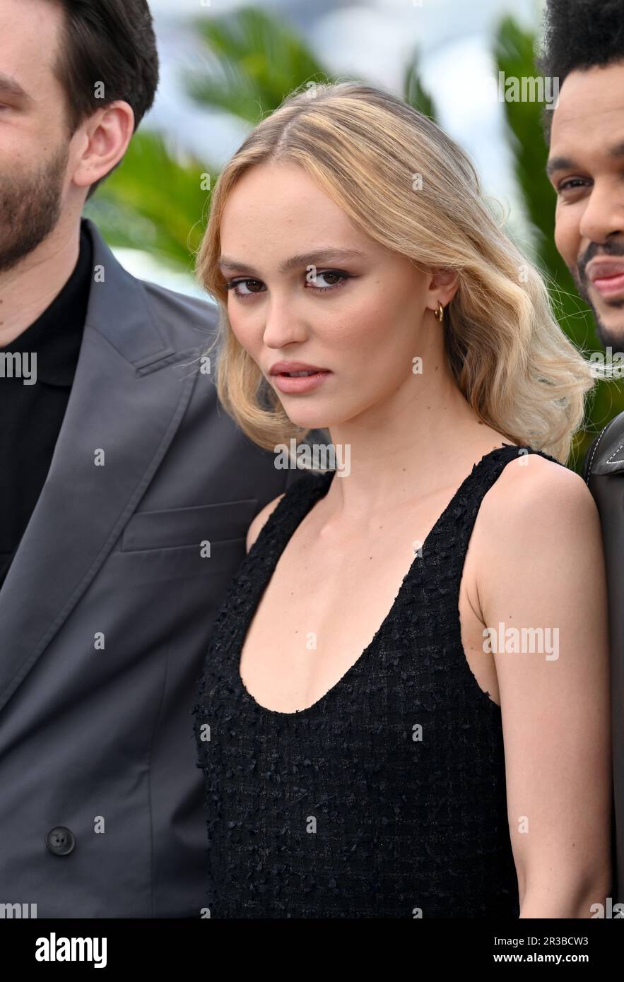 Cannes, France. 23rd May, 2023. CANNES, FRANCE. May 23, 2023: Lily-Rose Depp at the photocall ...