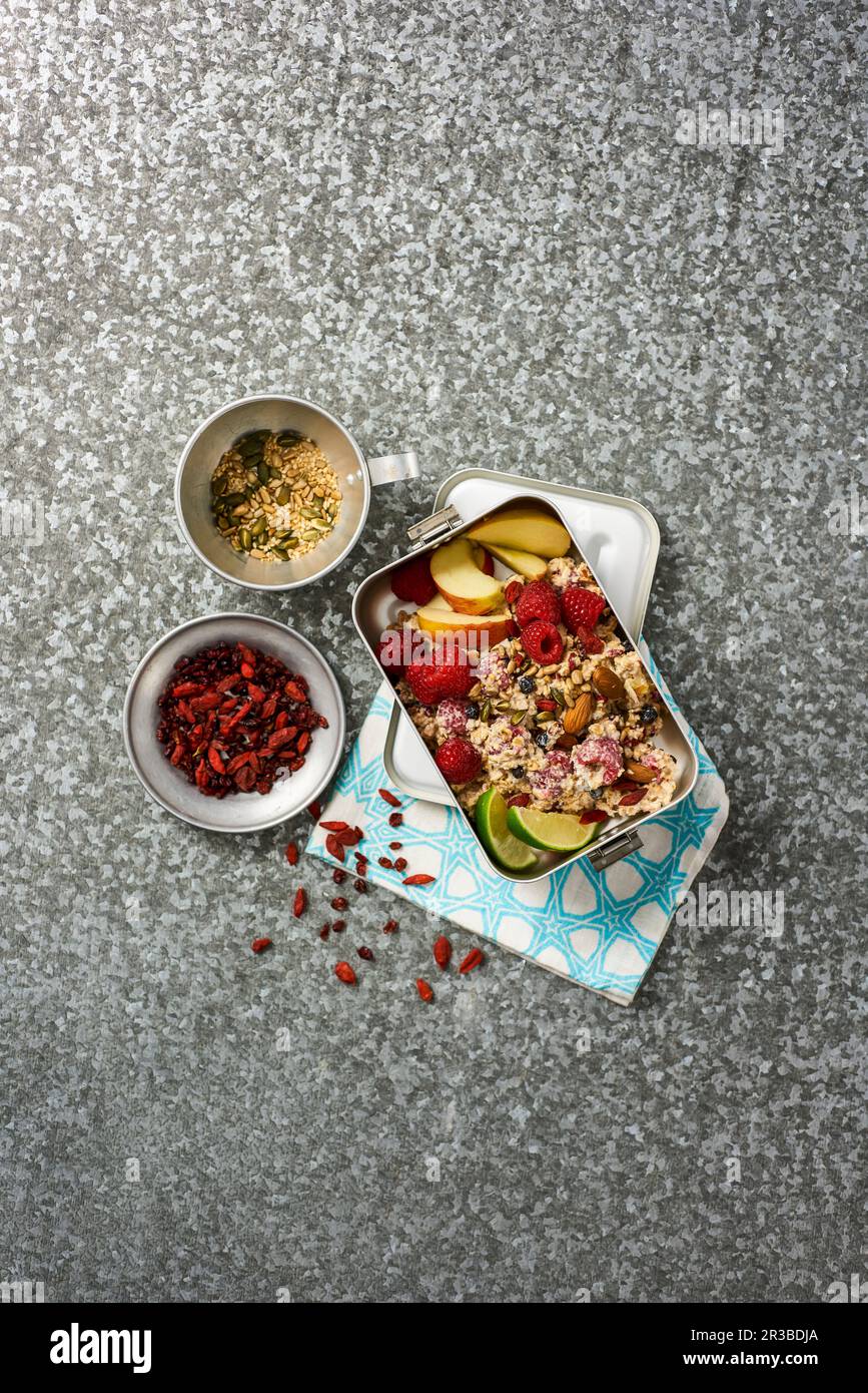 Breakfast Bento Box Stock Photo - Alamy