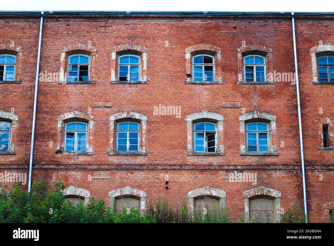 Modlin fortress baracks Stock Photo - Alamy