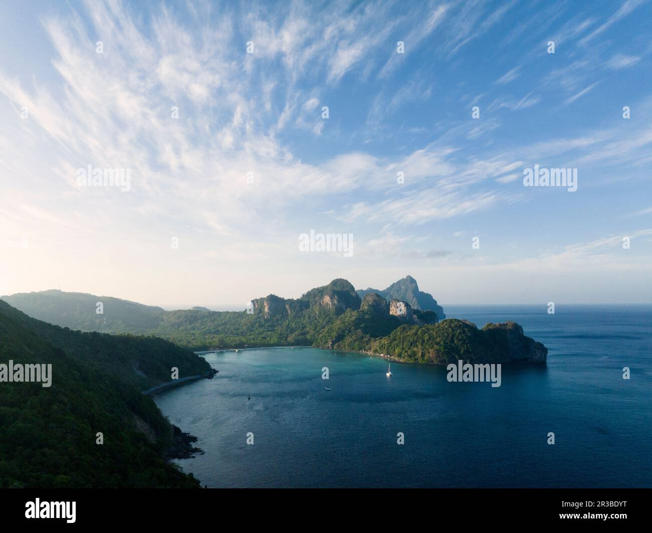 Aerial view phi islands hi-res stock photography and images - Alamy
