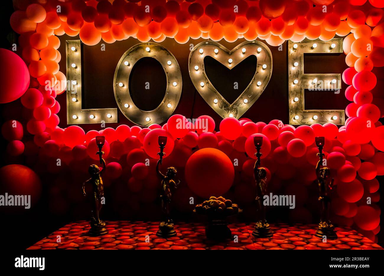 Passion themed decoration hi-res stock photography and images - Alamy