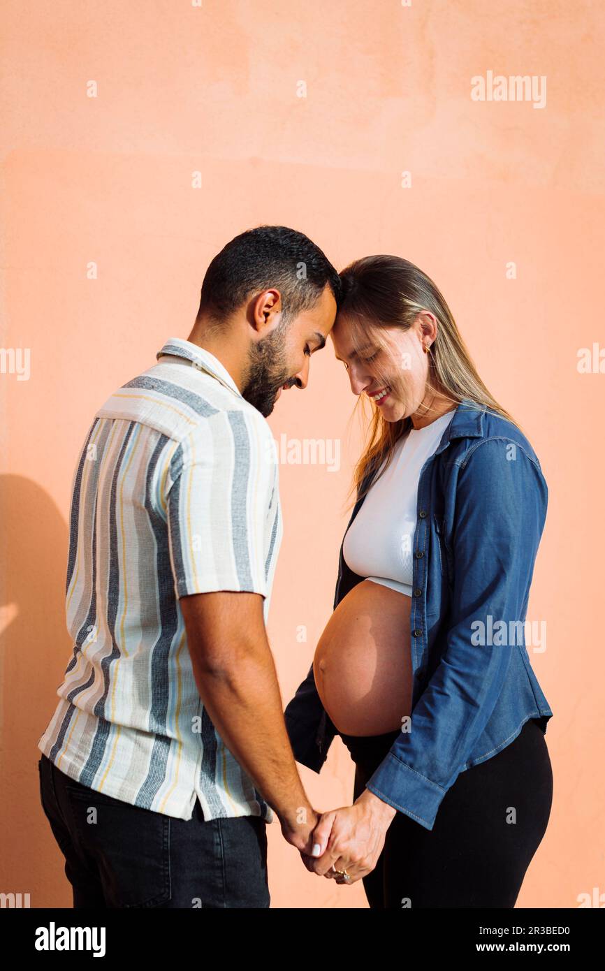 Man holding hands in front of face hi-res stock photography and images ...