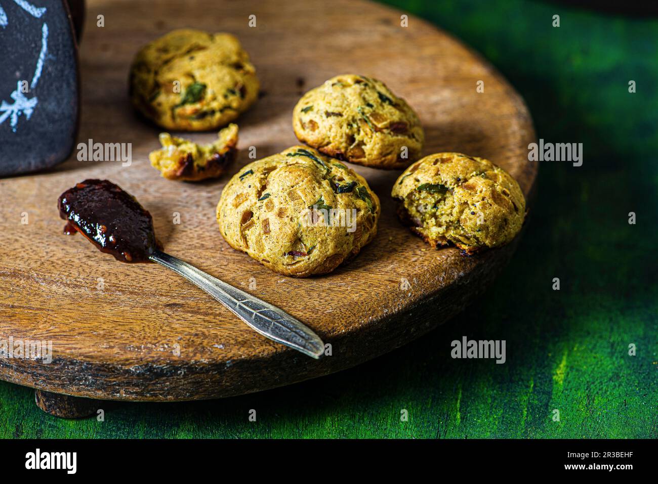 Masala bun (India Stock Photo - Alamy