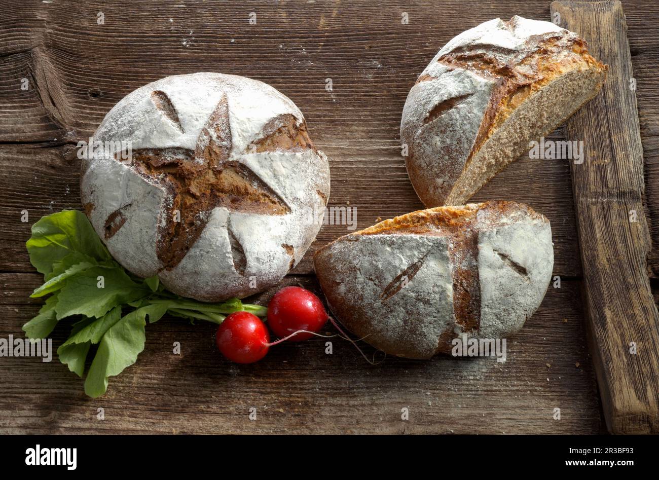 Two loaves of bread hi-res stock photography and images - Alamy