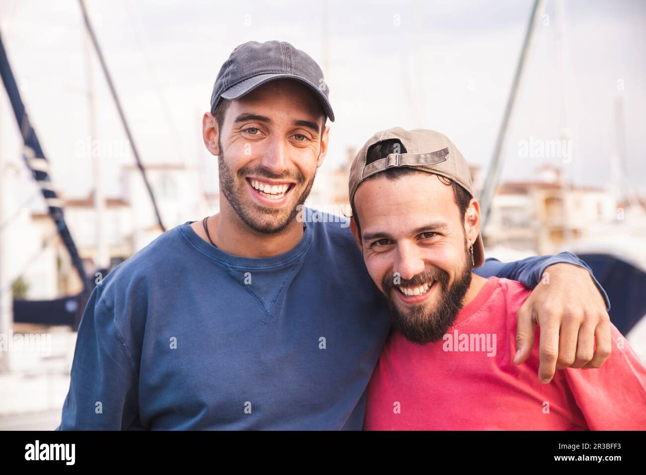 Men wearing caps hi-res stock photography and images - Alamy