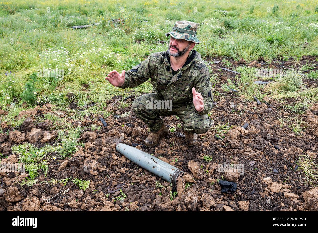 Ukraine demining hi-res stock photography and images - Alamy