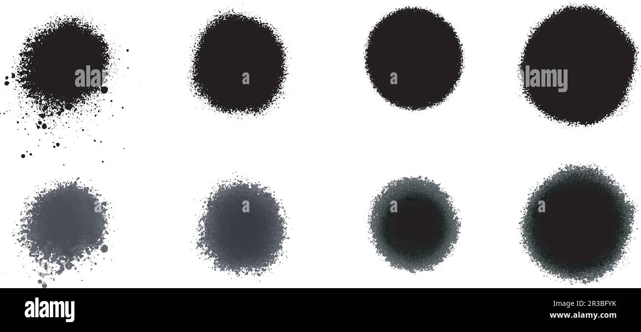 Circular spray Stock Vector Images - Alamy