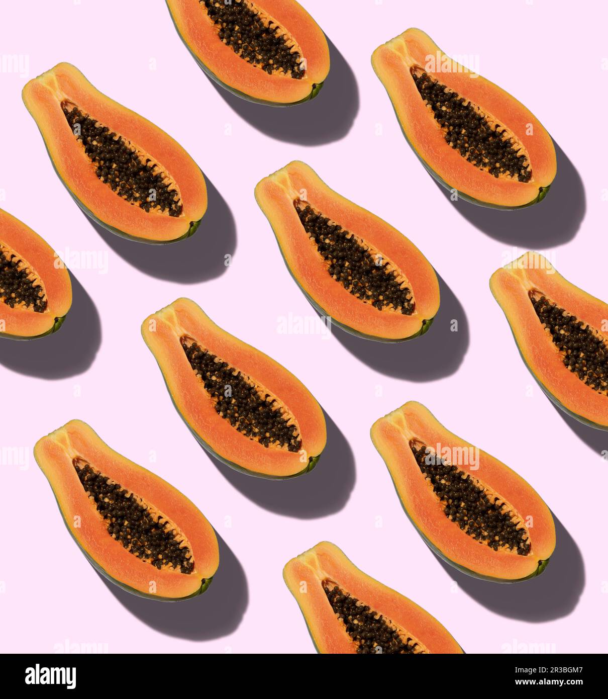 Pink papaya hi-res stock photography and images - Alamy