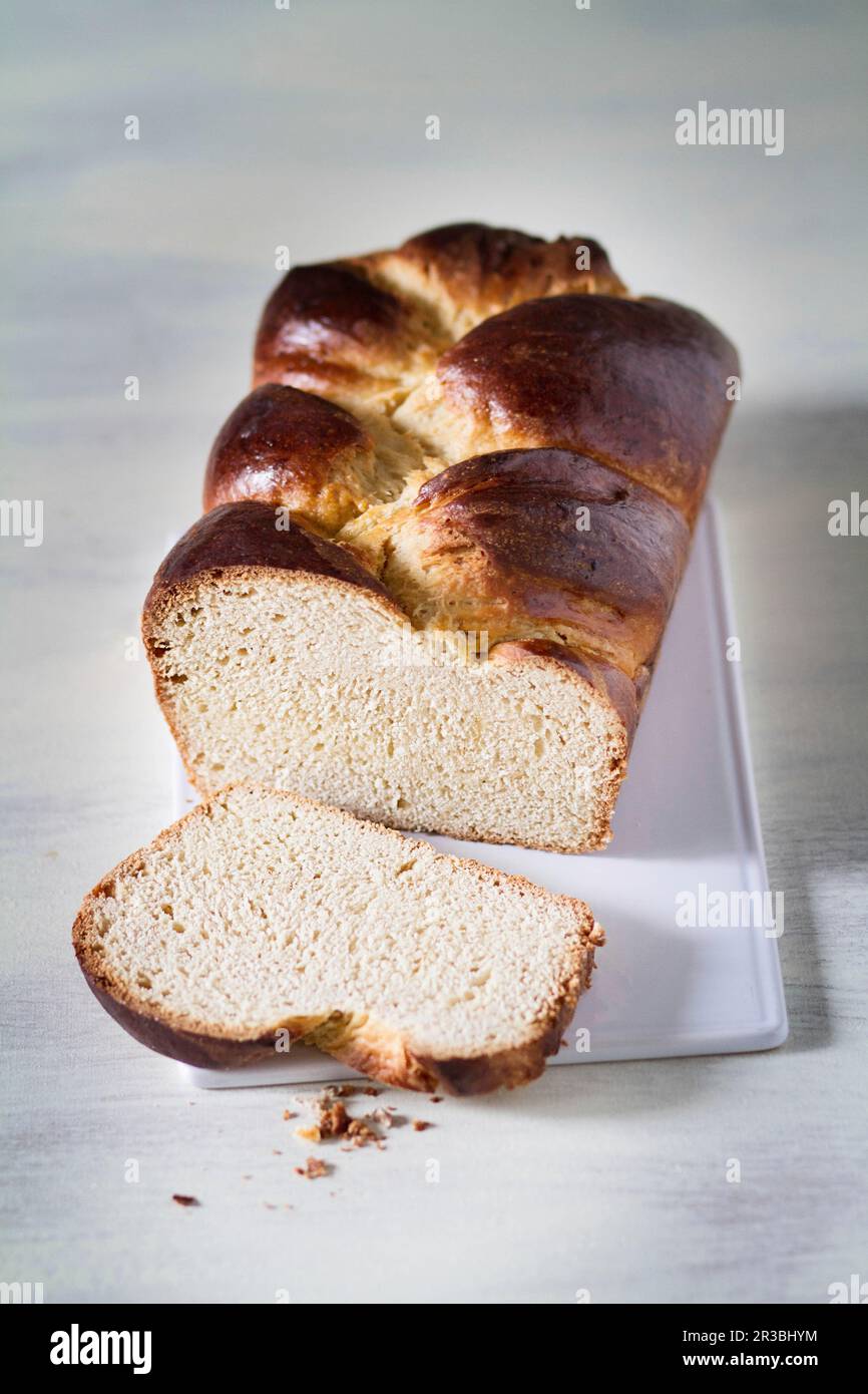 Traditional French brioche Stock Photo - Alamy