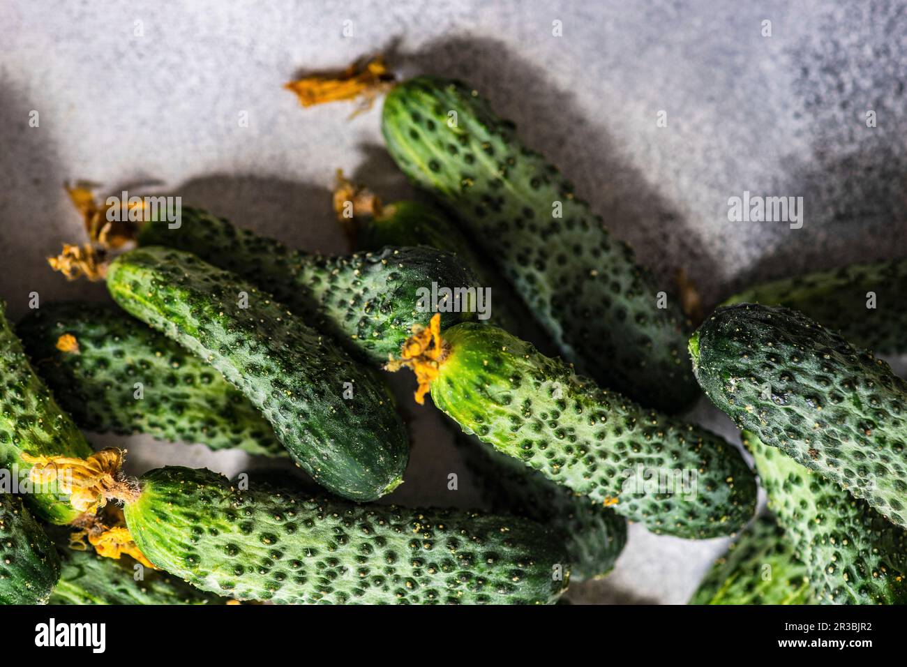 Fresh raw cucumber Stock Photo - Alamy