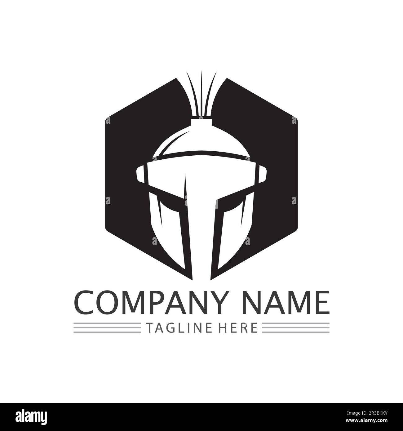 spartan logo icon designs vector Stock Vector Image & Art - Alamy