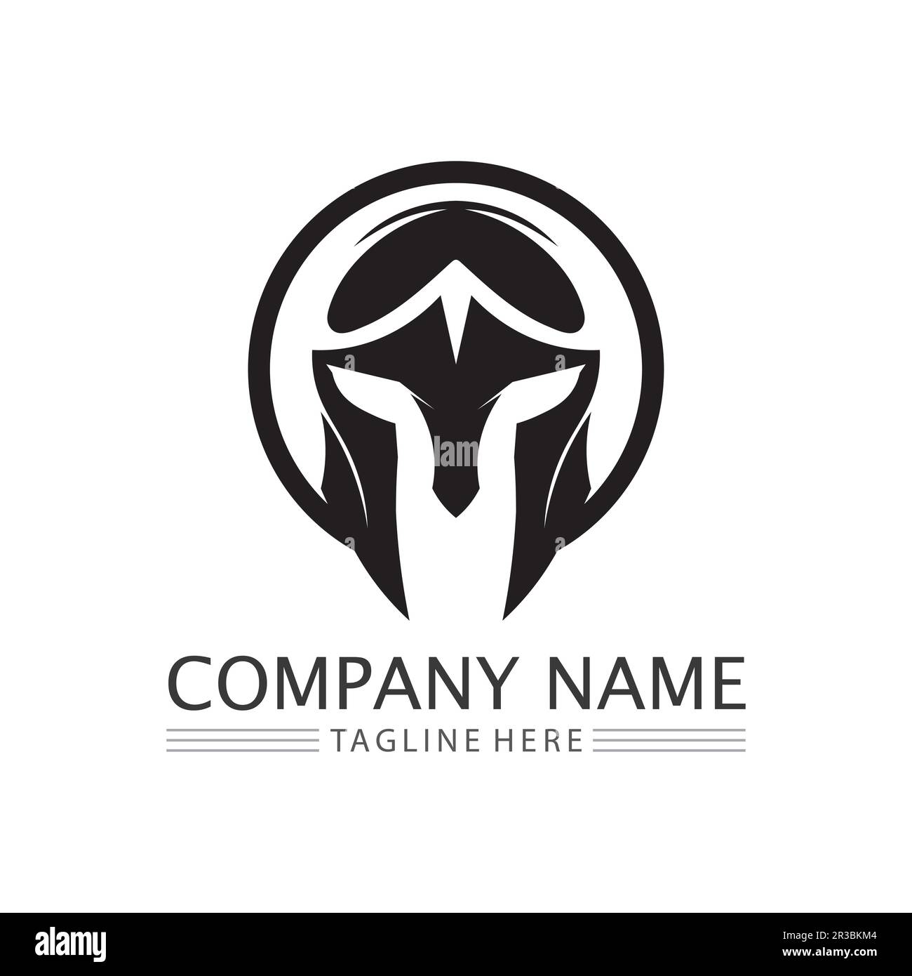 spartan logo icon designs vector Stock Vector Image & Art - Alamy
