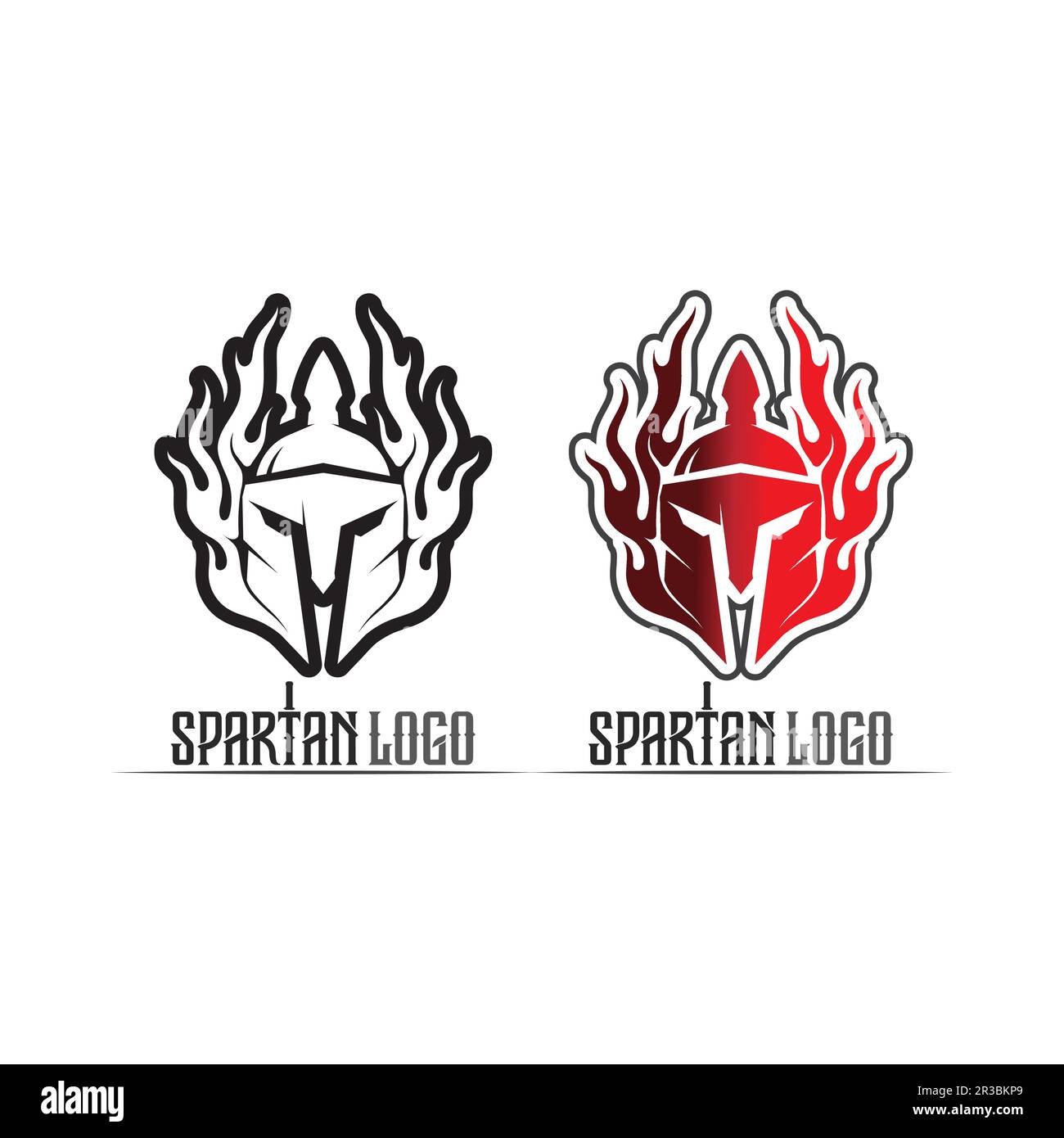 spartan logo icon designs vector Stock Vector Image & Art - Alamy