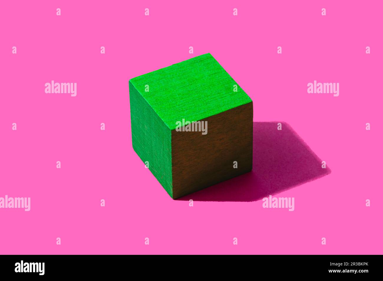 Pink cube background hi-res stock photography and images - Alamy