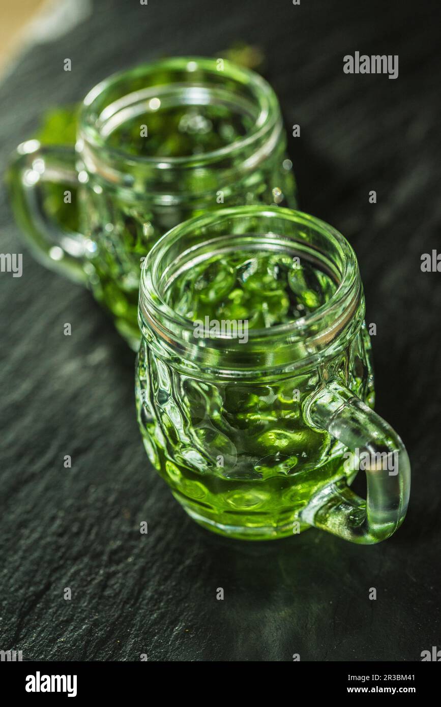Green absinthe hi-res stock photography and images - Alamy