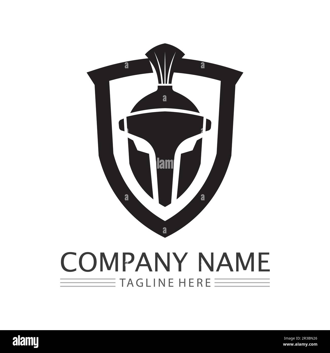spartan logo icon designs vector Stock Vector Image & Art - Alamy