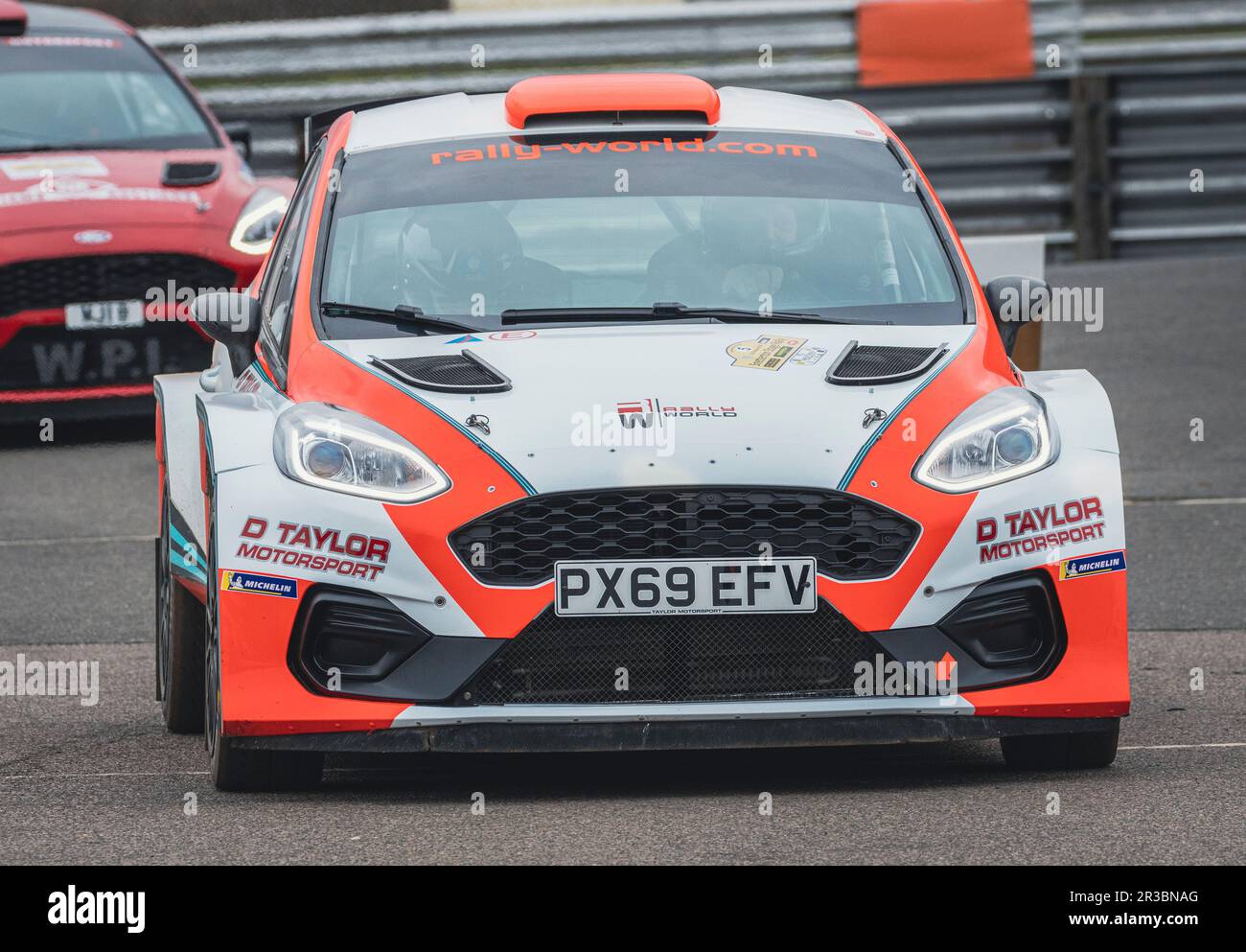 Darrell Taylor and Steve McNulty in their 2019 Ford Fiesta R5 Mk2 ...