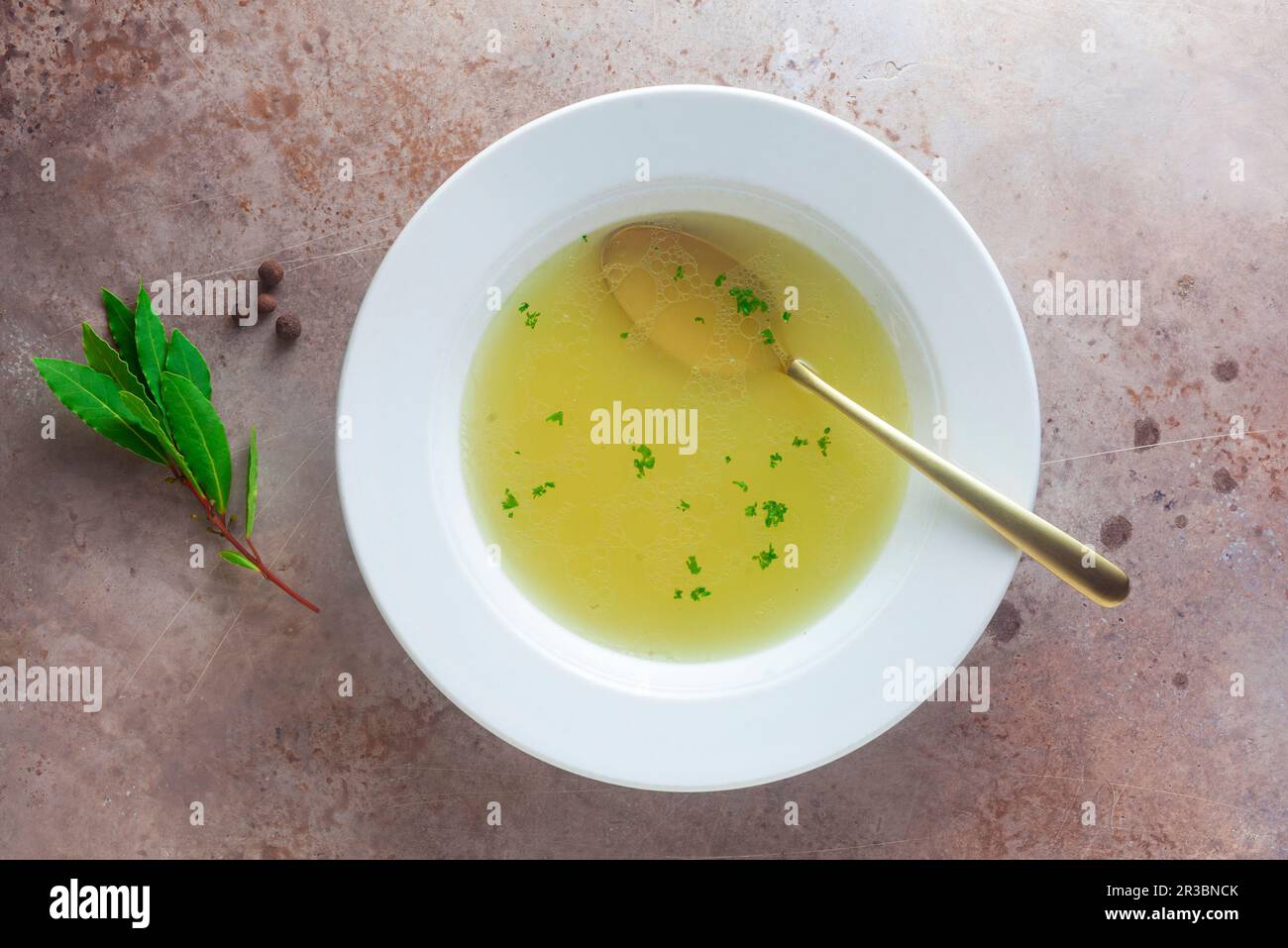 Consomme clear hi-res stock photography and images - Alamy