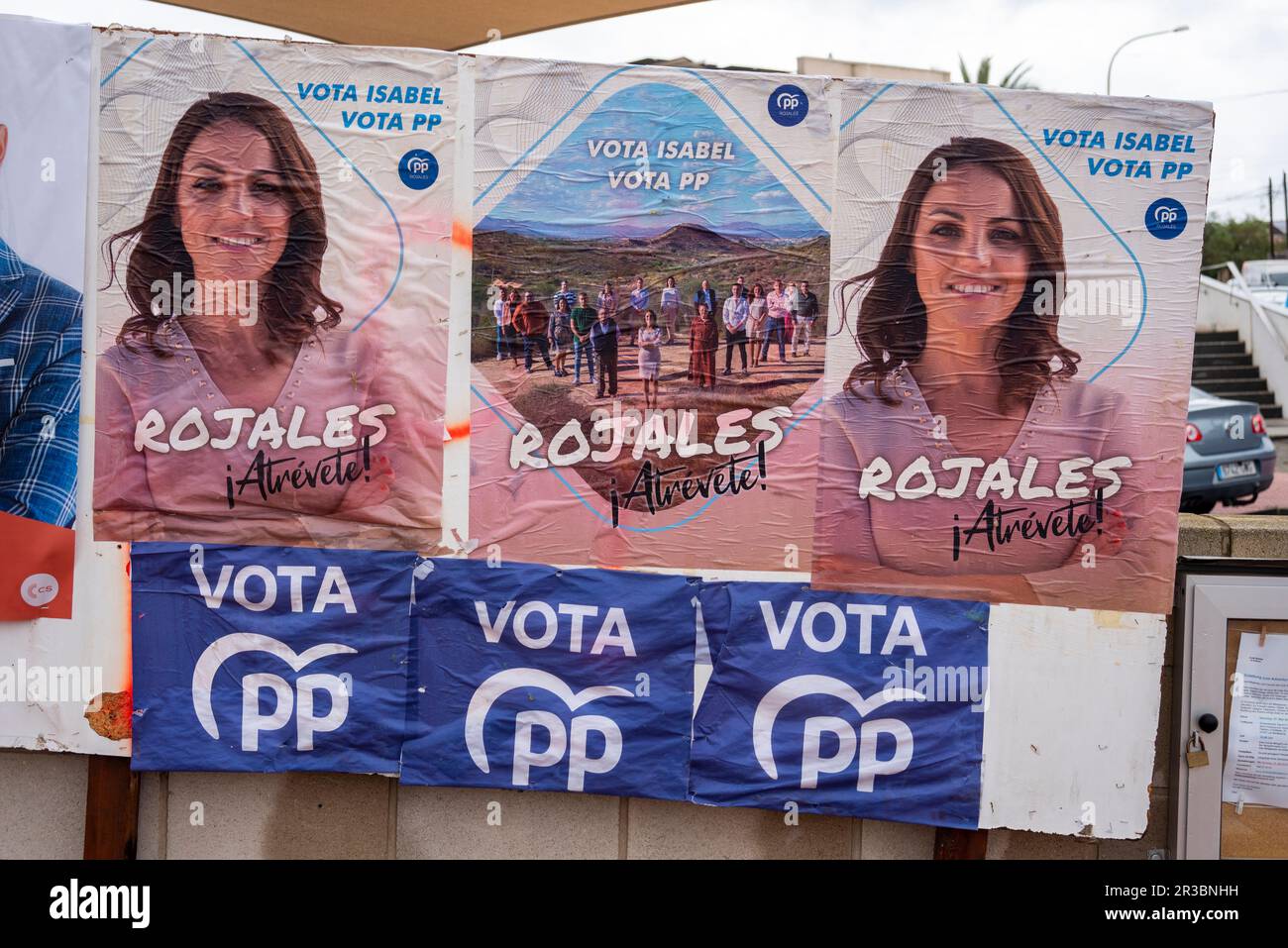 Spanish community party poster hi-res stock photography and images - Alamy