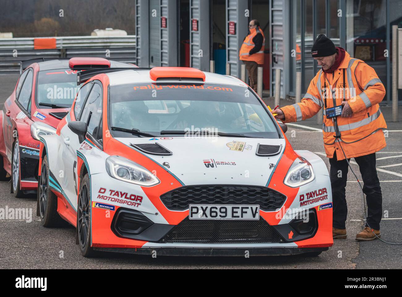 Darrell Taylor and Steve McNulty in their 2019 Ford Fiesta R5 Mk2 with ...