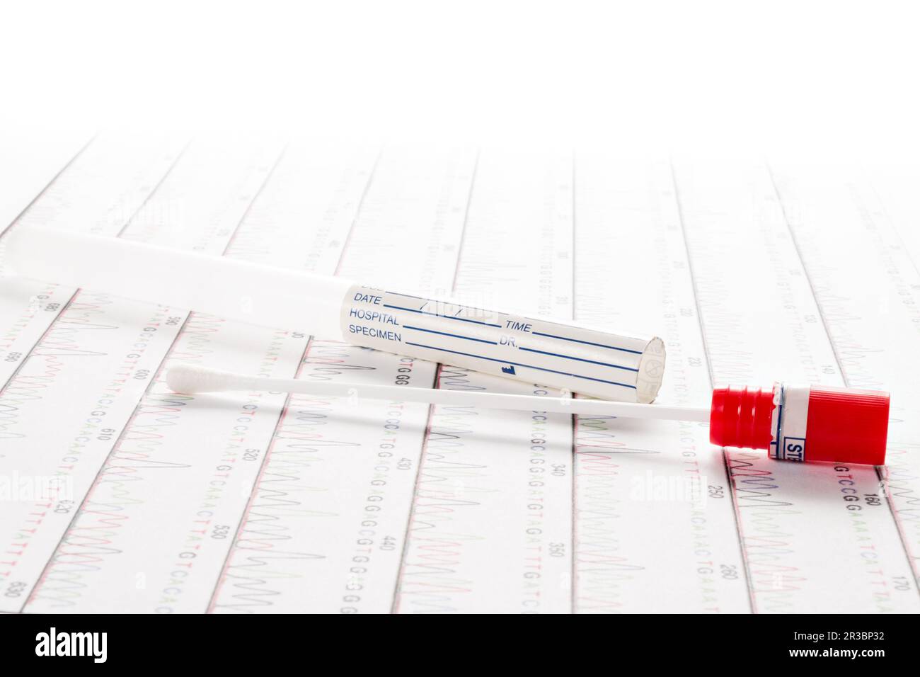 DNA test, wipe test Stock Photo - Alamy