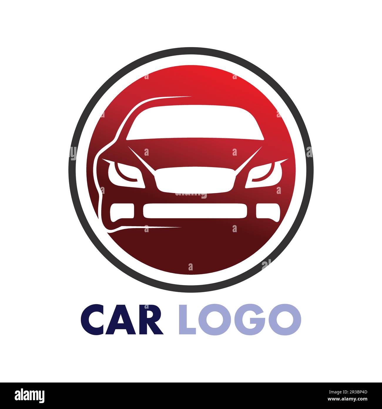 Auto car logo design with concept sports car vehicle icon silhouette ...