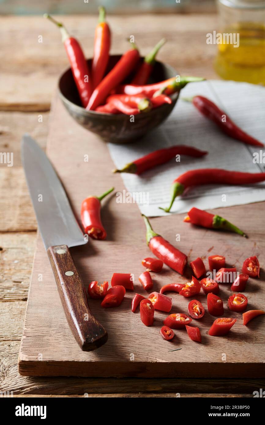 Chilli step hi-res stock photography and images - Alamy