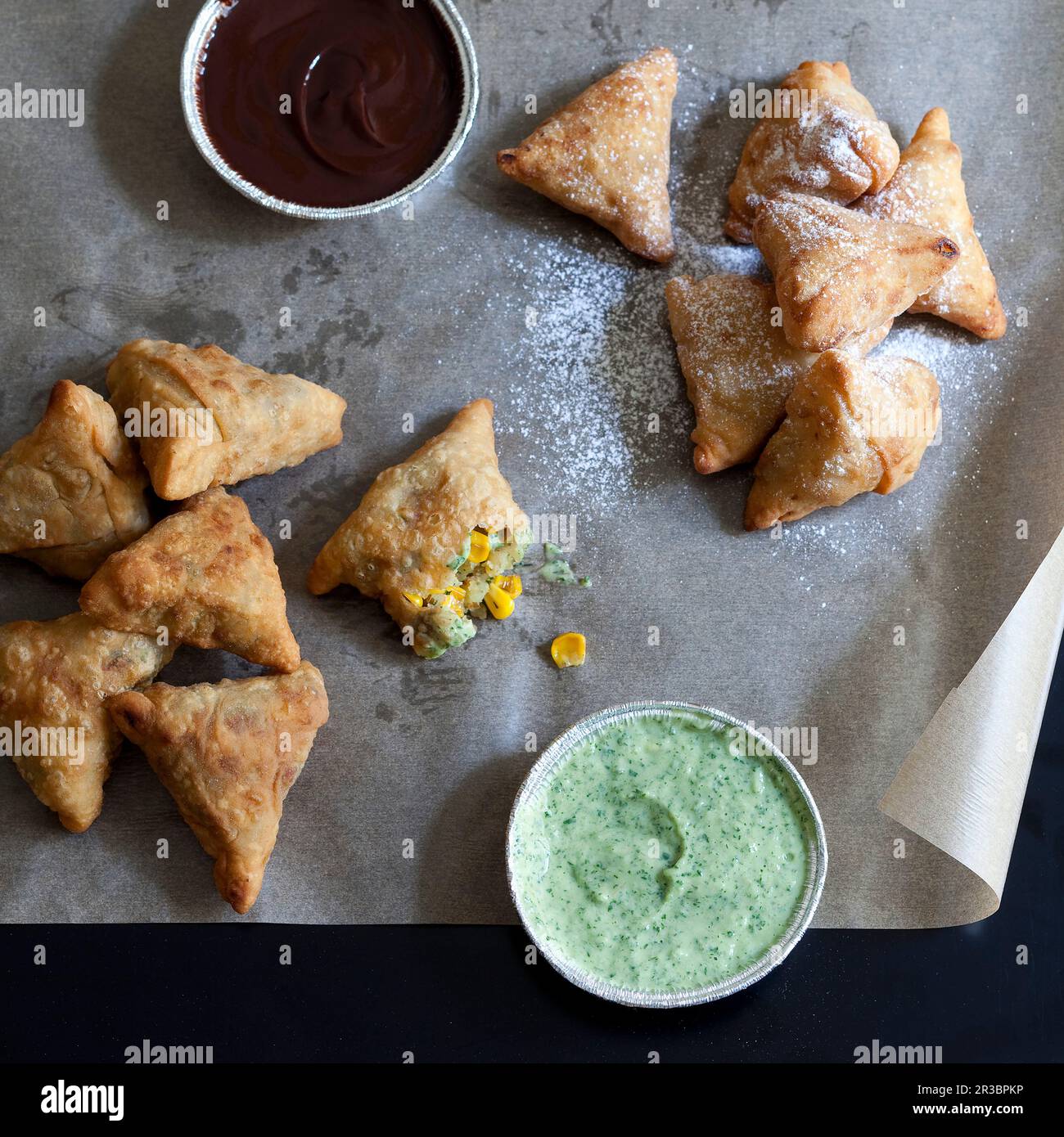 Sweet samosa hi-res stock photography and images - Alamy