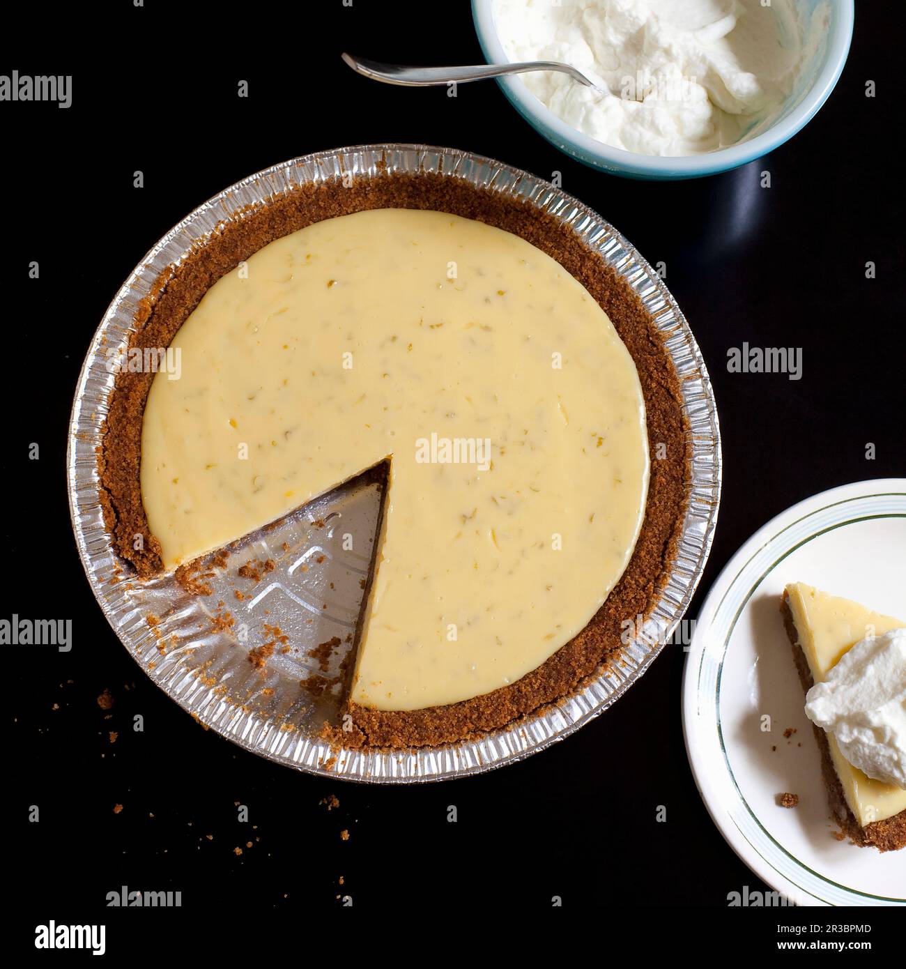 American key lime pie hi-res stock photography and images - Alamy