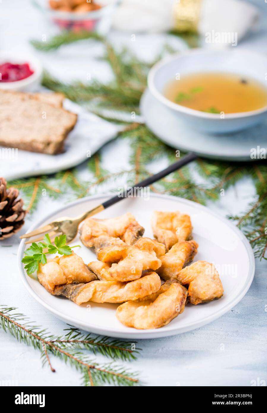 Deep fried carp hi-res stock photography and images - Alamy