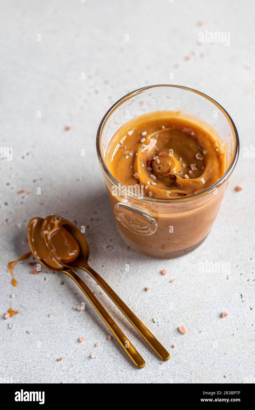 Dulce de Leche (Caramelized milk Stock Photo - Alamy