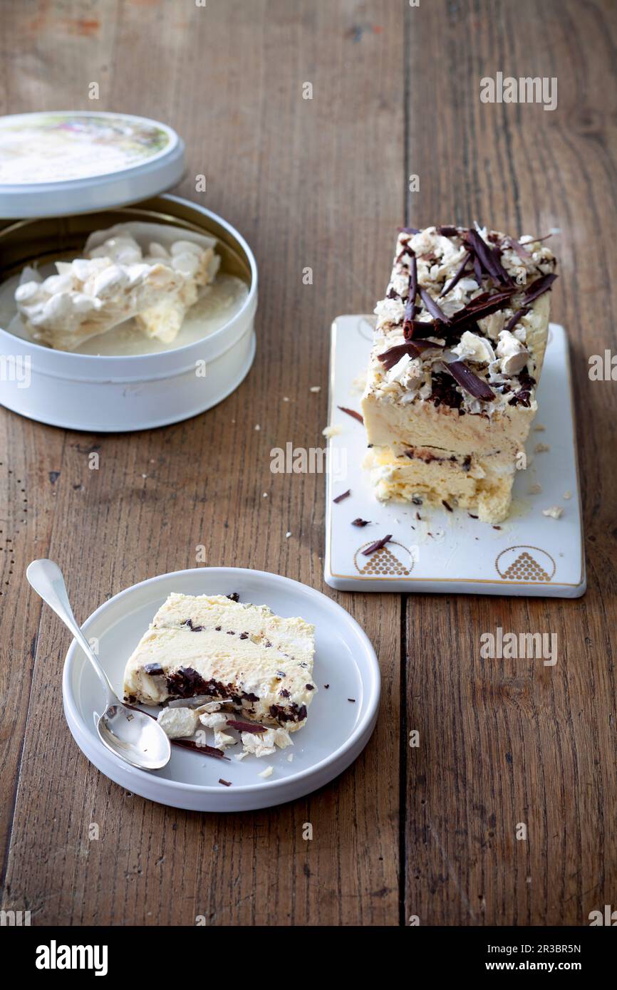 Nougat parfait hi-res stock photography and images - Alamy