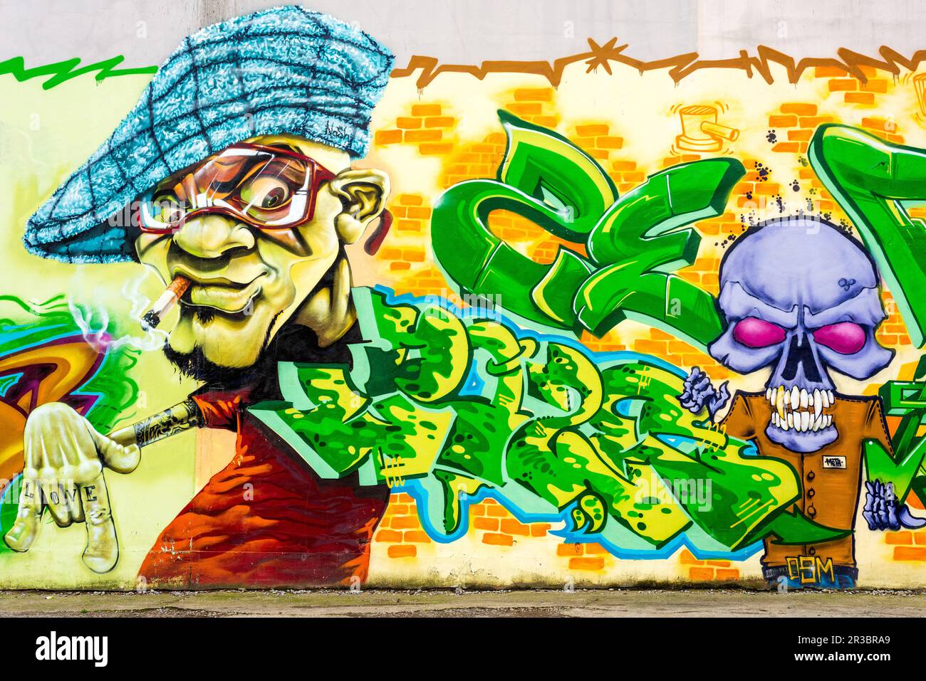 Sofia Graffiti Tour urban street art, Sofia, Bulgaria, Eastern Europe ...