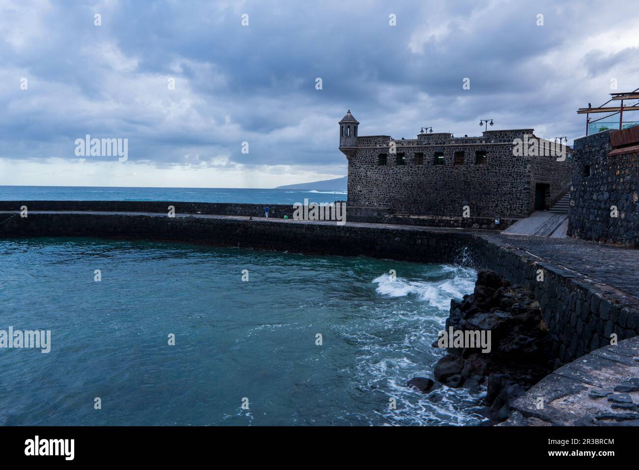 Puerto de la Cruz, Tenerife, Spain - december 20th 2021 - Building ...