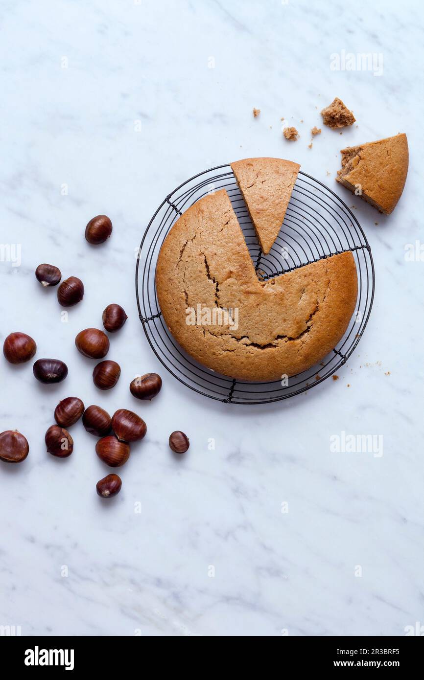Chestnut cake hi-res stock photography and images - Alamy