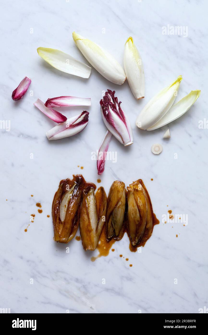 Endive cut out hi-res stock photography and images - Alamy