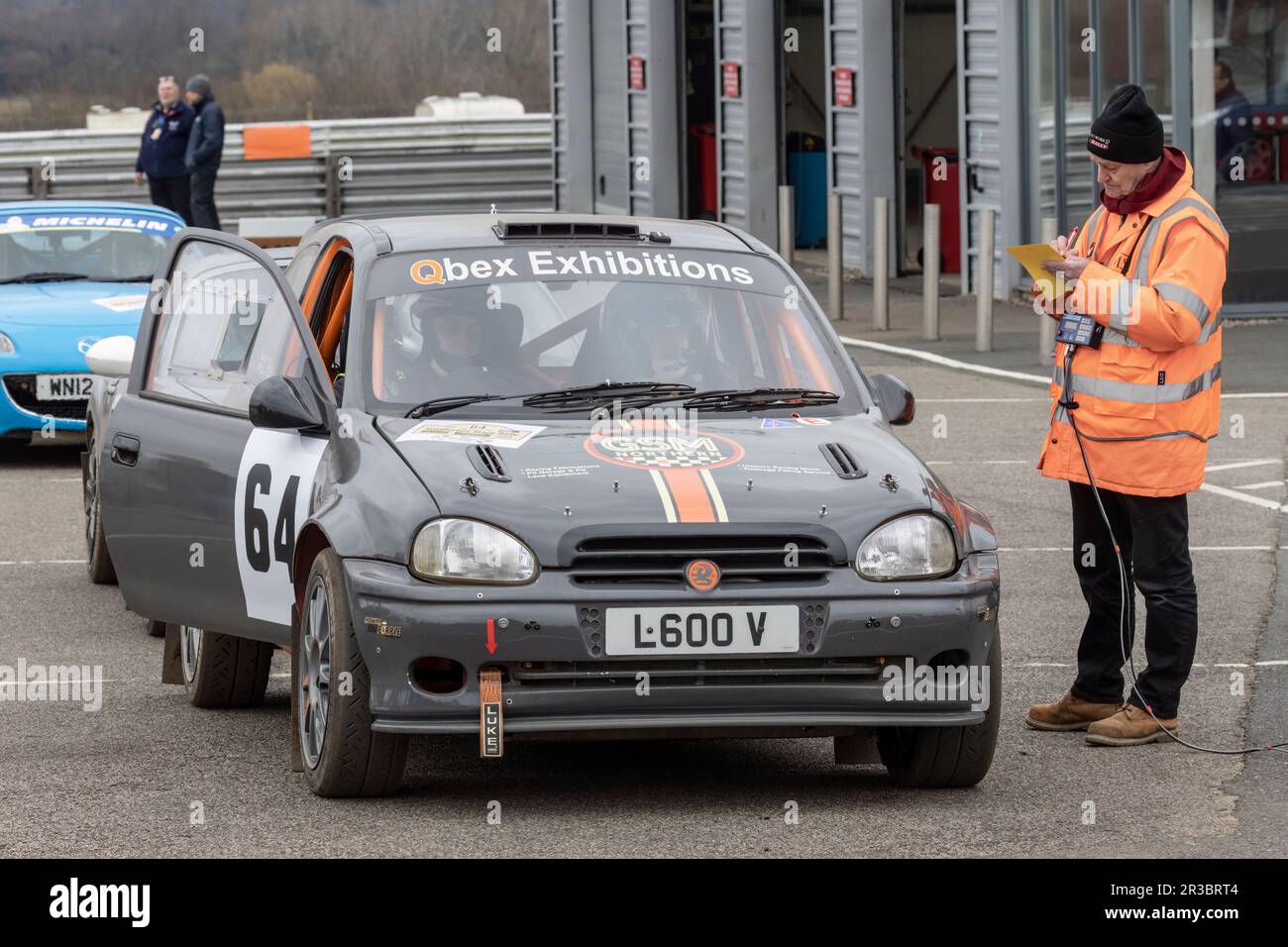 Daniel Poole and Andrew Millington in their Vauxhall Corsa B Kit Car ...
