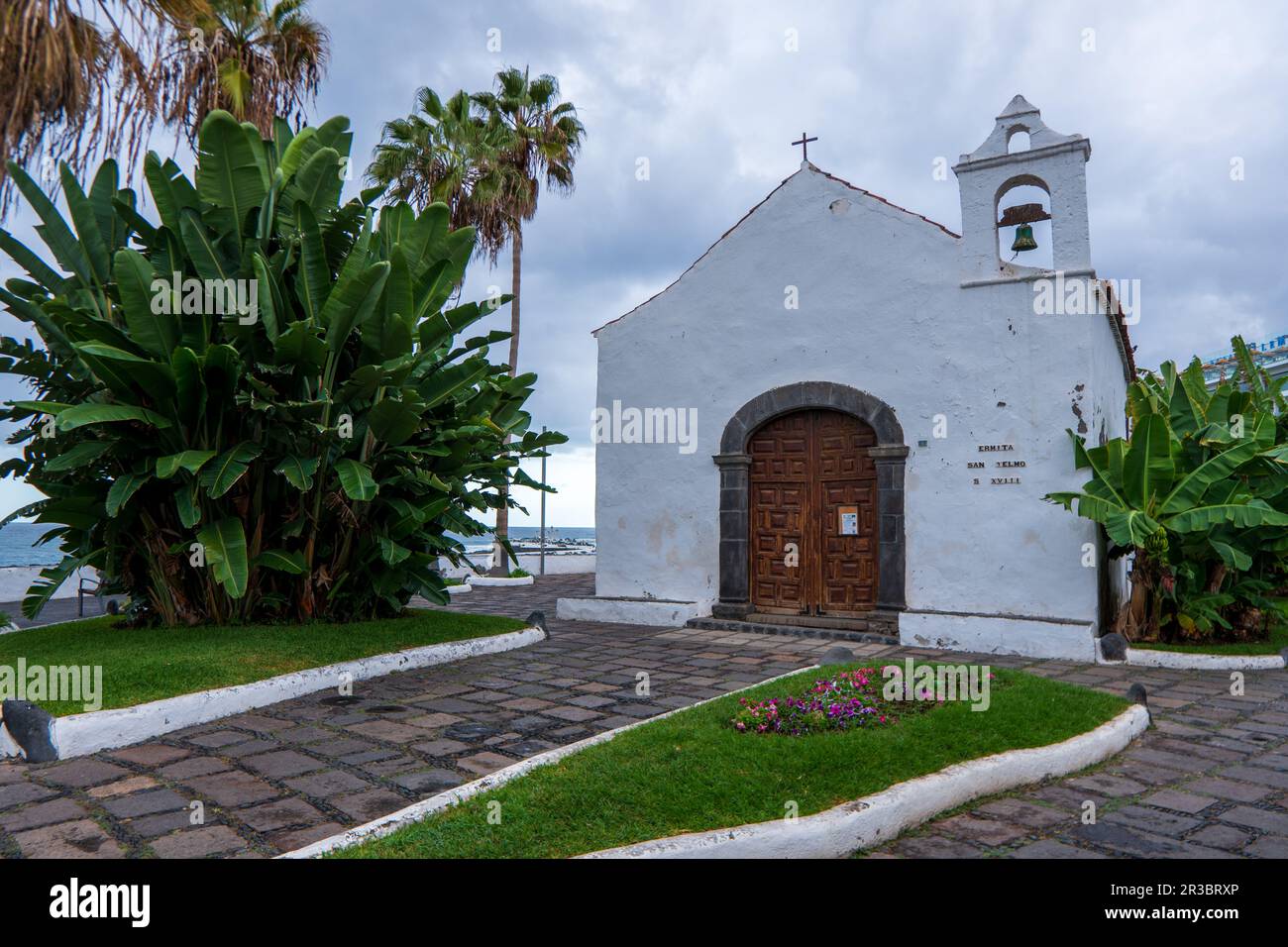 Puerto de la Cruz, Tenerife, Spain - december 20th 2021 - Building ...