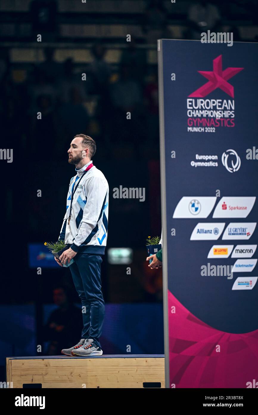 Giarnni Regini-Moran participating in the 2022 Munich European ...