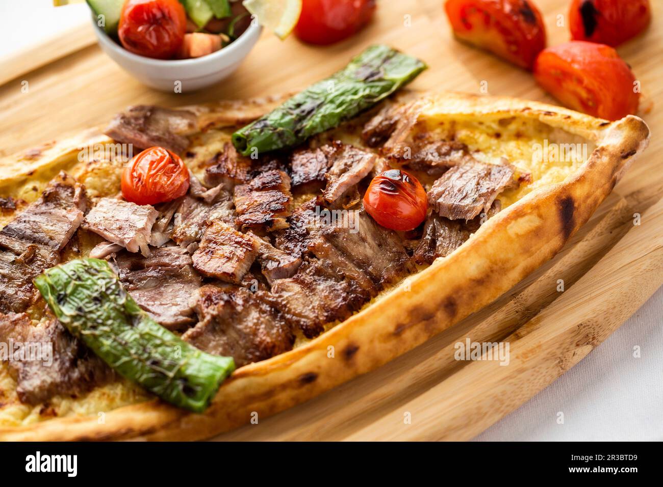 Turkish doner pide Stock Photo - Alamy