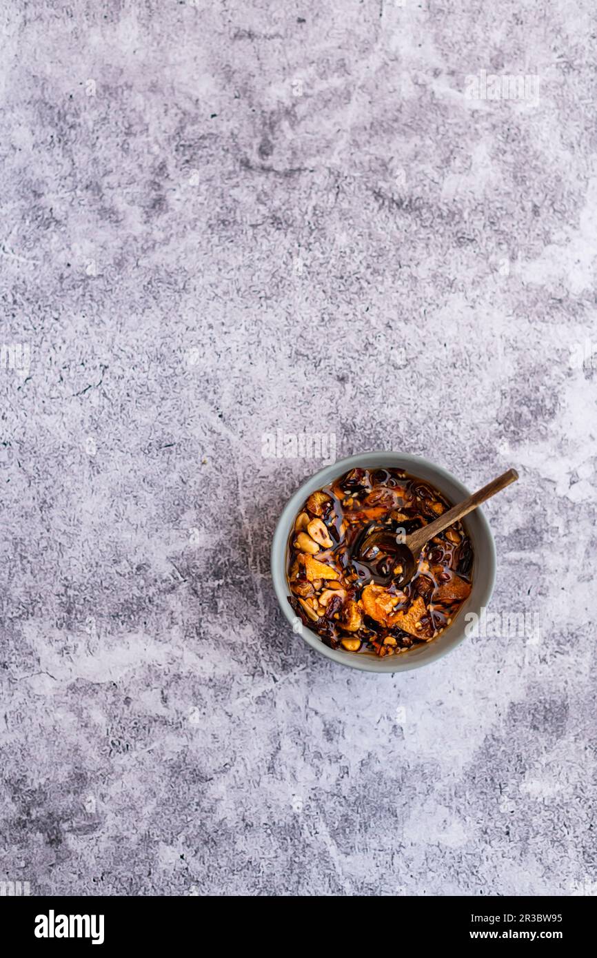 Chili crisp topping hi-res stock photography and images - Alamy