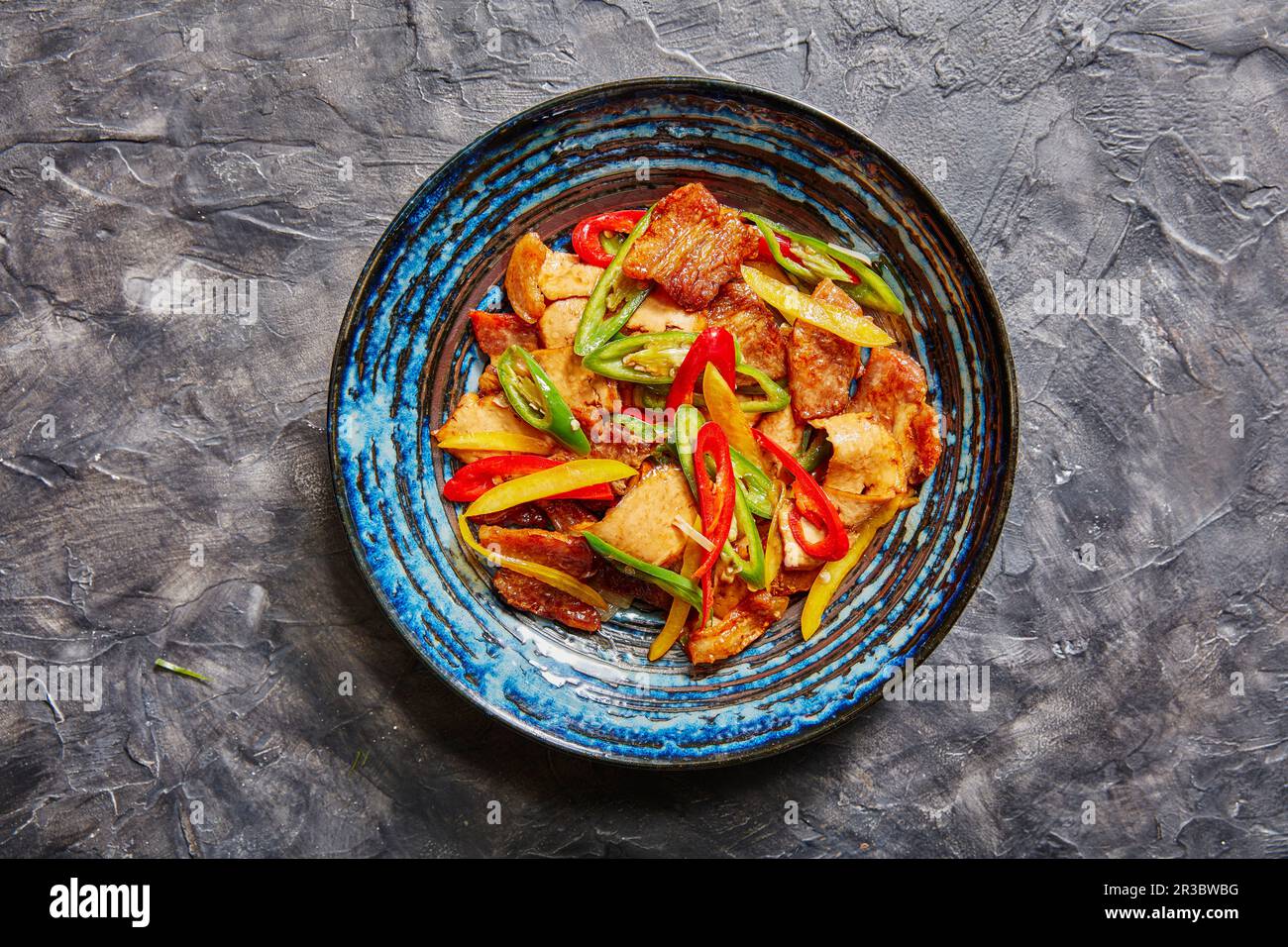 Tofu pork stir fry hi-res stock photography and images - Alamy