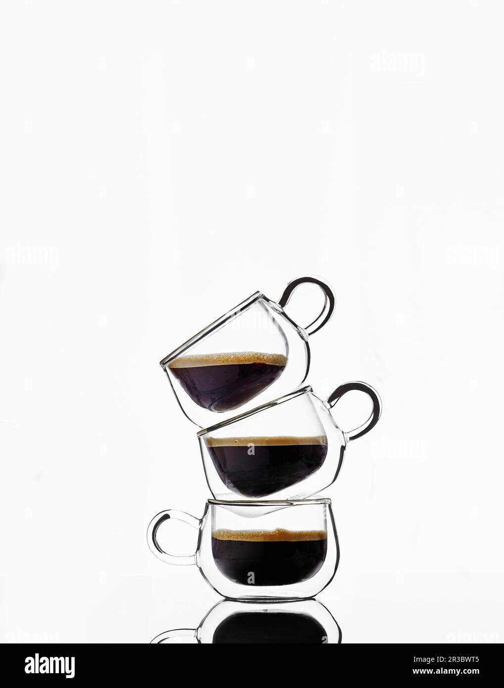 Piled coffee cups hi-res stock photography and images - Alamy