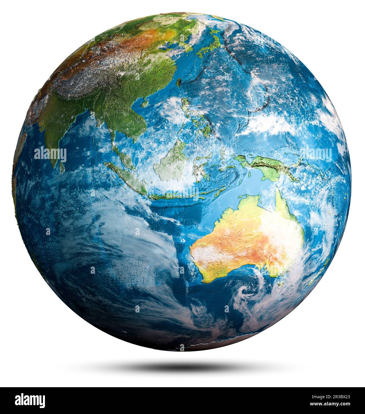 Earth globe map. Elements of this image furnished by NASA. 3d rendering ...