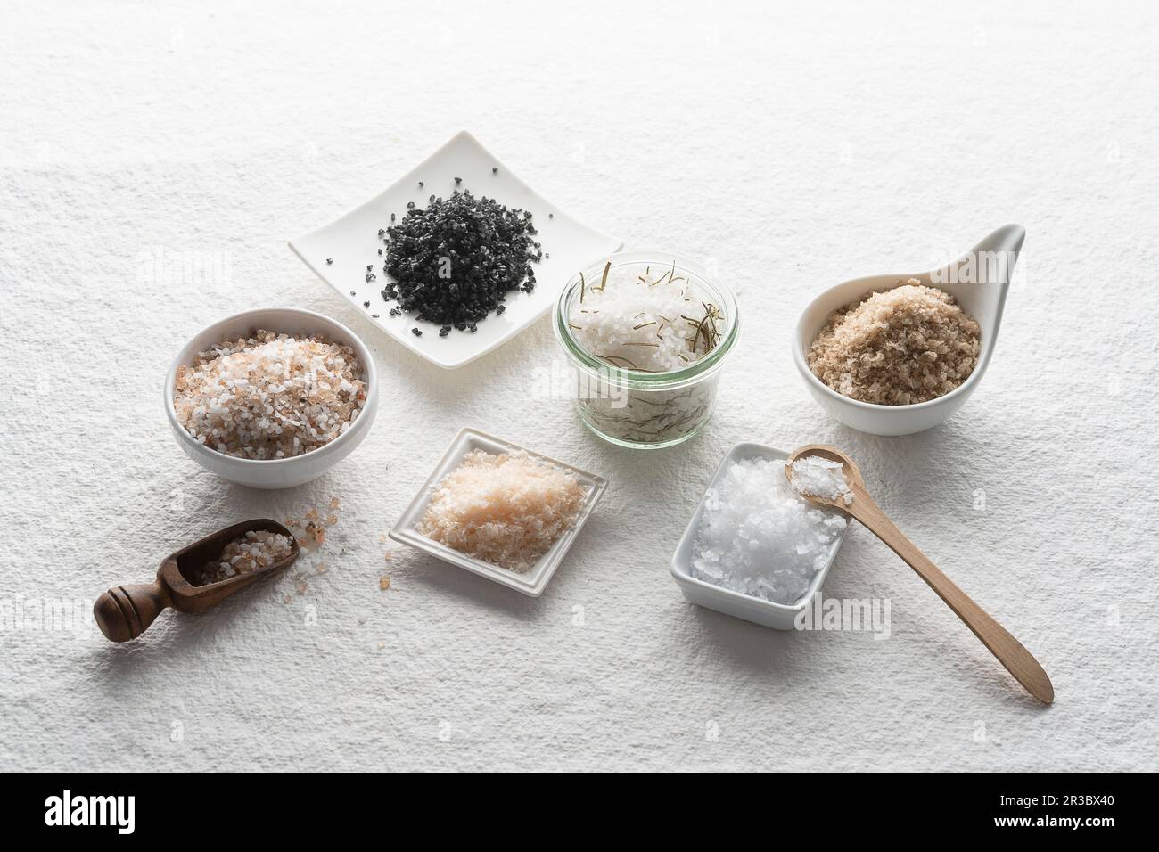 Types of salt hi-res stock photography and images - Alamy