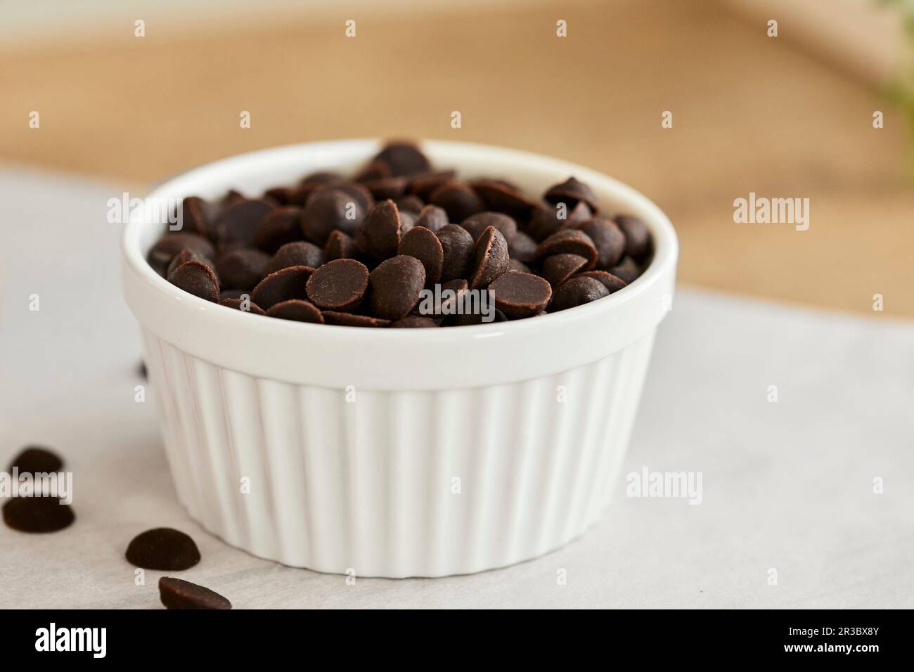 Homemade chocolate chips Stock Photo - Alamy